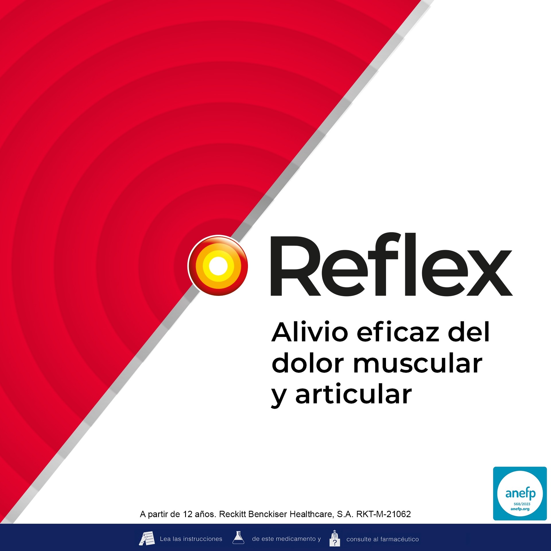 Reflex Spray - Alivio del dolor muscular y articular | Reflex ES